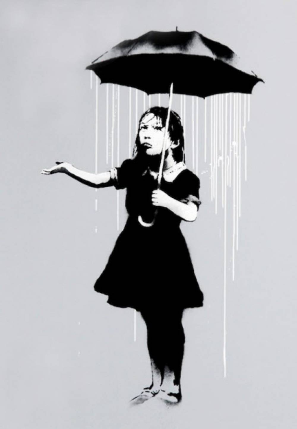 Banksy Umbrella Girl Banksy Nola Contemporary Art Trader